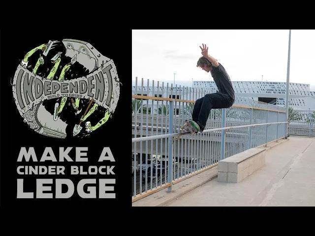 DIY Skate Spots | Make A Cinder Block Ledge | How To Canada