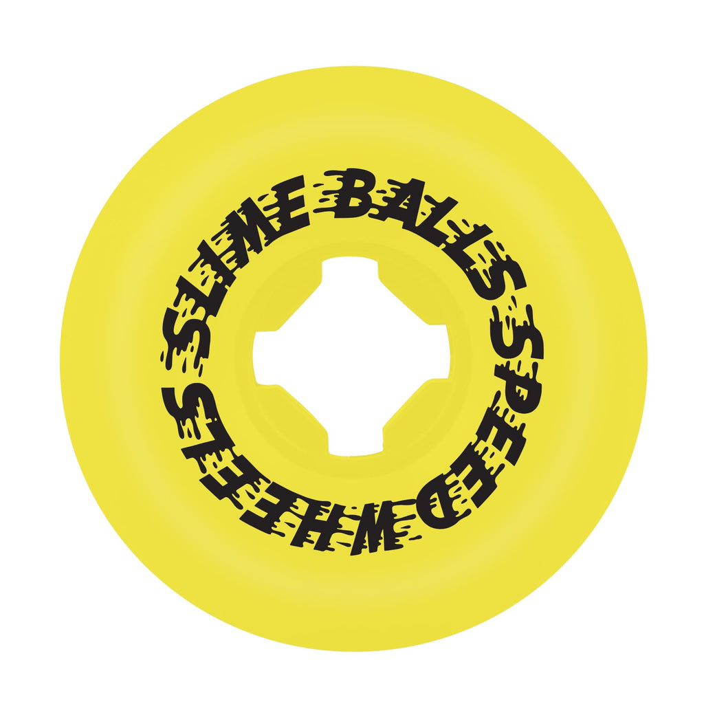 54mm - 99a Scarf Balls Yellow | Vomit Mini | Slime Balls Skate Wheels ...