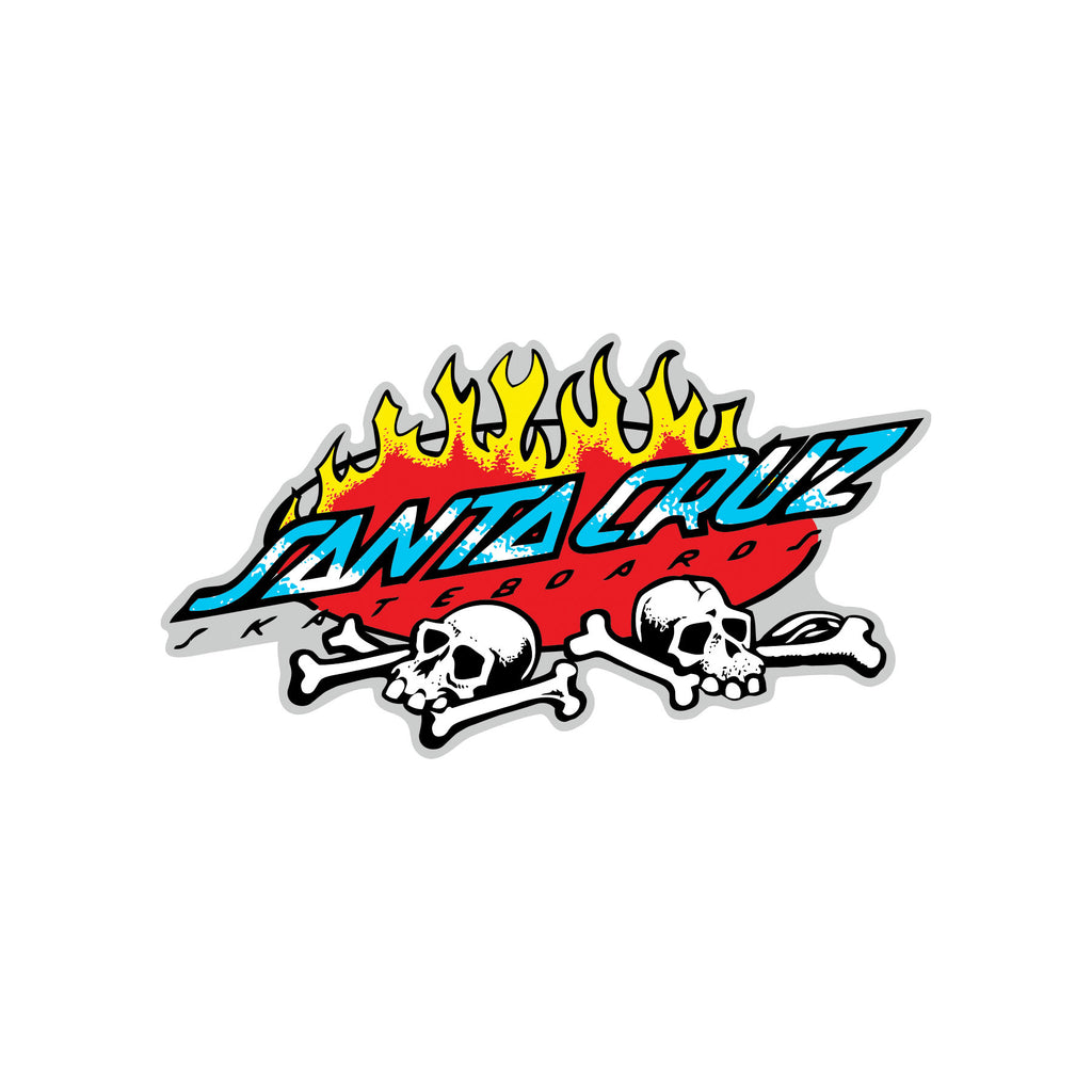 Santa Cruz Salba Voodoo Pit Sticker 4.25in X 2.35in PK/25 Canada